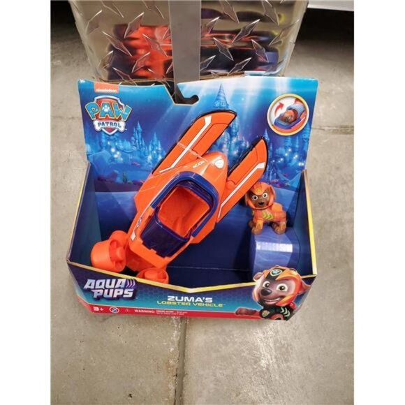 Paw Patrol | Toys | Paw Patrol Aqua Pups Zumas Lobster Vehicle Playset ...